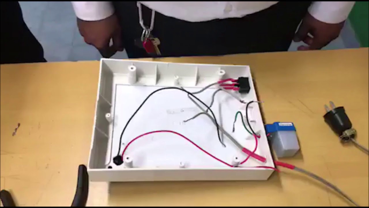 Lighting control switch with sun switch - YouTube