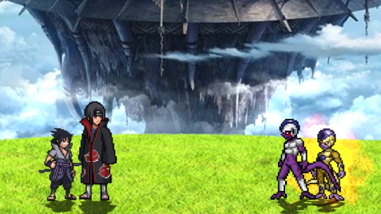 Itachi & Sasuke VS Cooler & Freiza in Jump Force Mugen - YouTube