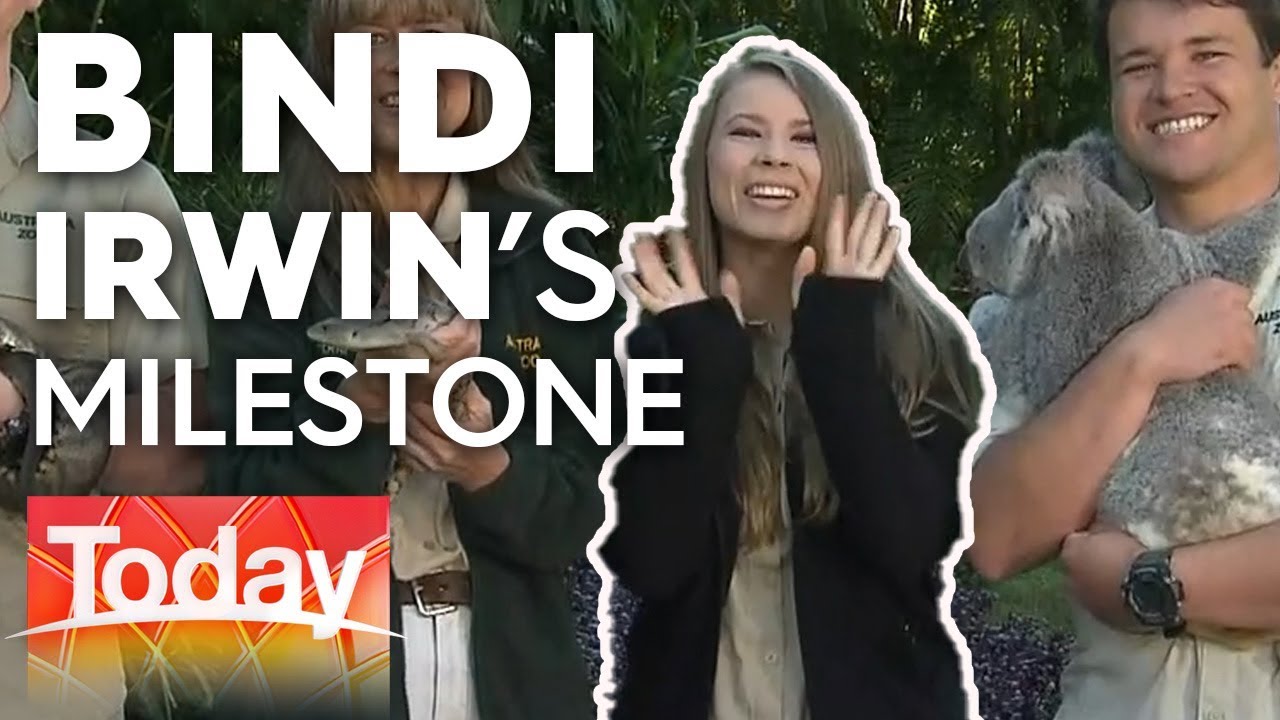 Bindi Irwin's momentous milestone | Today Show Australia - YouTube