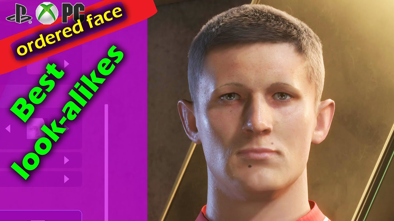Elliot Anderson look alike EA FC 26 pro clubs face [Elliot Anderson ...