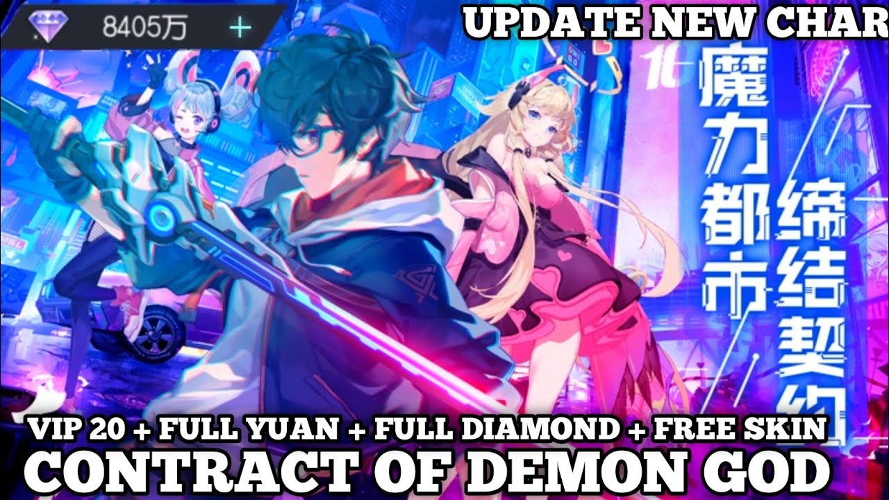 Contract of Demon God MMO + GM Recharge DM + Max VIP 20 + Full Yuan ...