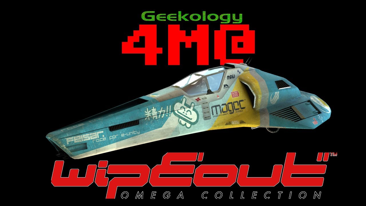 Closest Finish EVER! WipEout Omega Collection PS4 "Last Second WipEout" Geekology 4M@ - YouTube