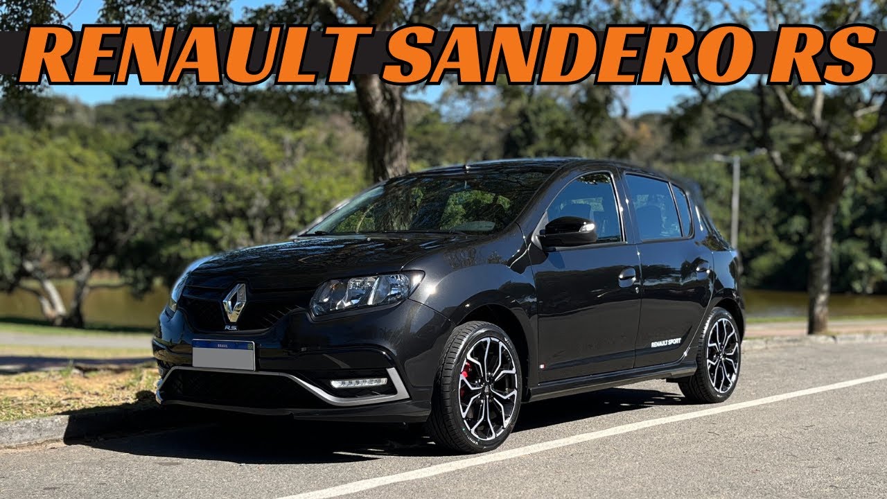 Renault Sandero RS FÁCIL de manter BOM de guiar - YouTube