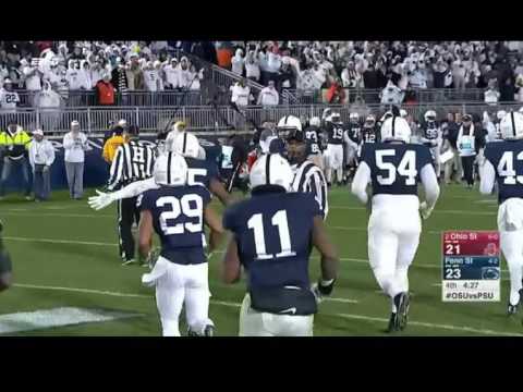 Penn State blocks Ohio States Field Goal Attempt 2016 - YouTube