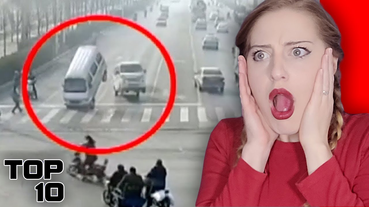 Top 10 Insane Moments Caught On CCTV Footage - YouTube