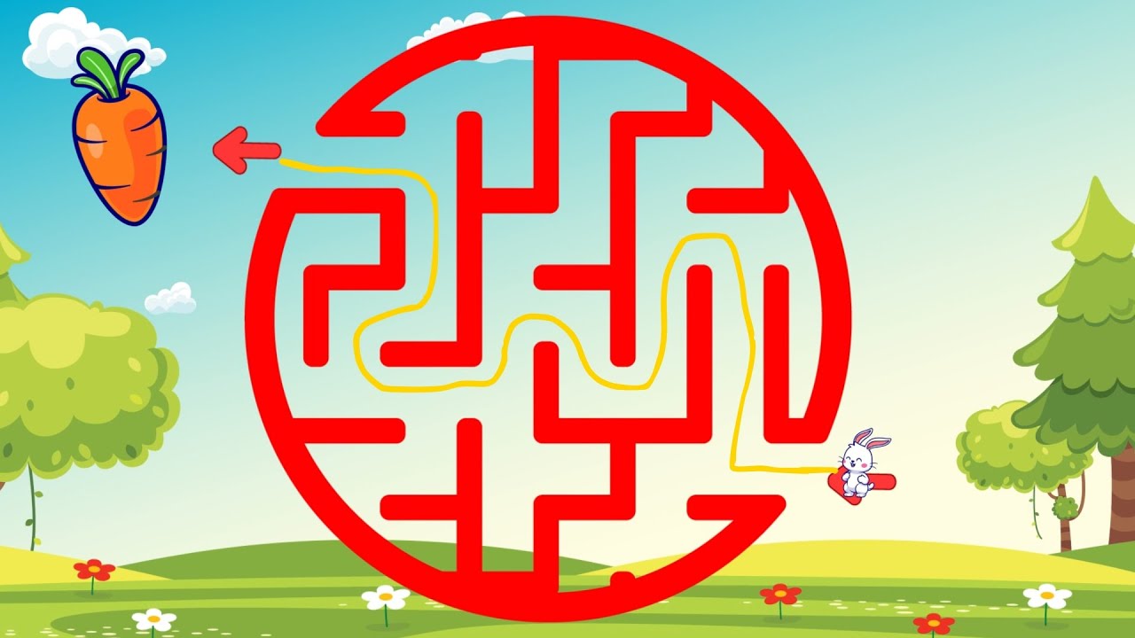 Rezolvă Labirintul | Videoclipuri de Învățare pentru Copii & Ghicitori ...