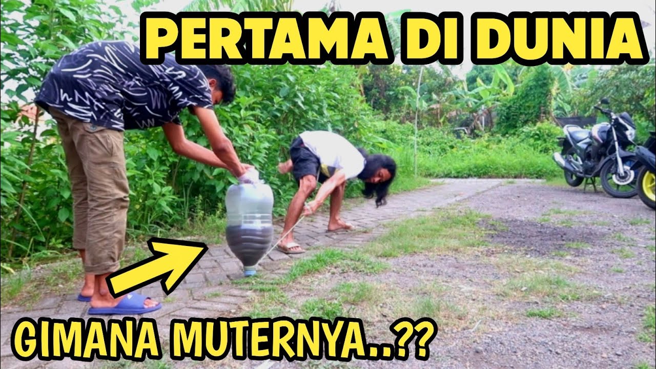 REKOR!! MAIN GASING RAKSASA DARI GALON - Pertama kali dilakukan di ...