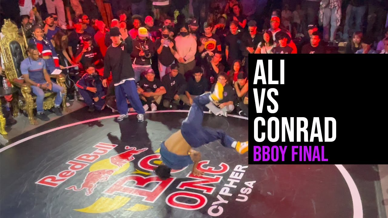 FINAL Conrad vs Ali | Bboy Battle | Red Bull BC One USA Cypher 2022 ...