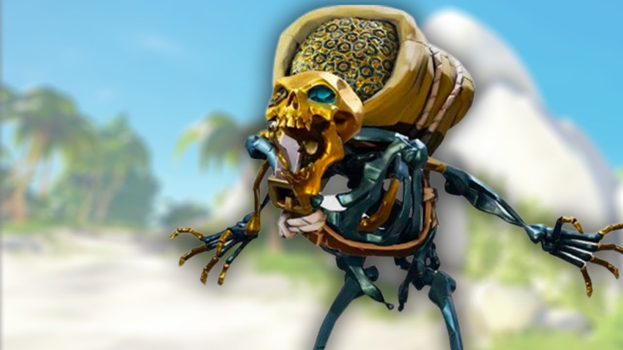 i stole an ANCIENT SKELLY - sea of thieves - YouTube
