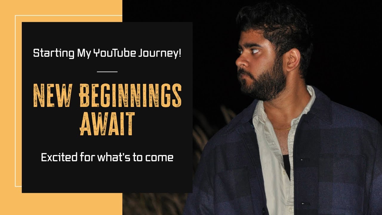 Finally on YouTube! | A New Beginning - YouTube
