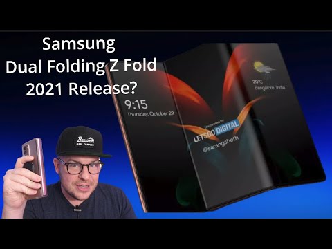 NEW Samsung Dual Folding Smartphone 2021 Release | HUGE SAMSUNG GALAXY ...