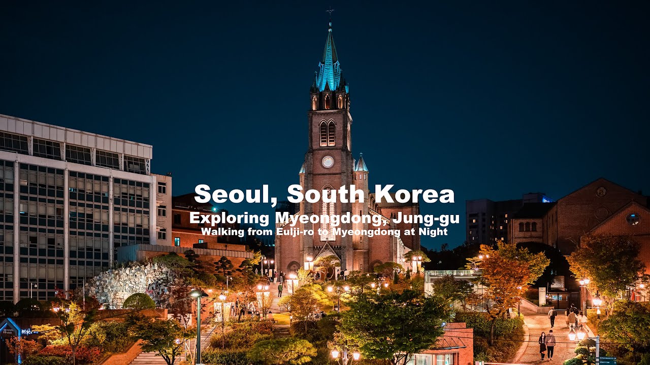 Exploring Eulji ro And Myeongdong Jung gu Seoul South Korea At Night exploring-eulji-ro-and-myeongdong-jung-gu-seoul-south-korea-at-night
