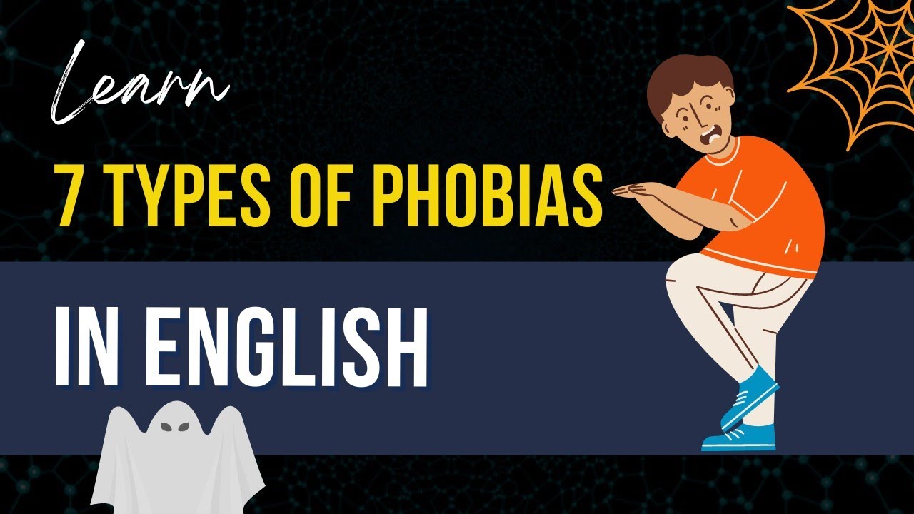 Types of phobias and their meanings in English. #phobia #english # ...