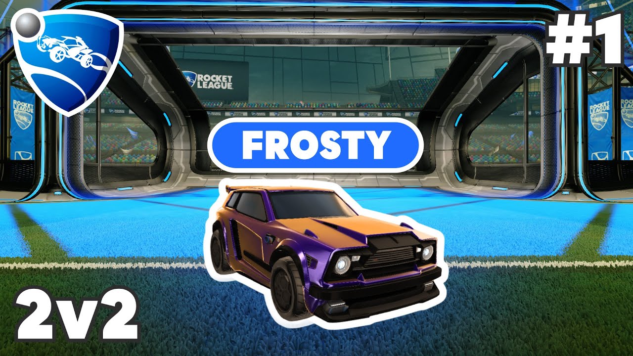 frosty Ranked 2v2 PRO Replay #1 - Rocket League Replays - YouTube