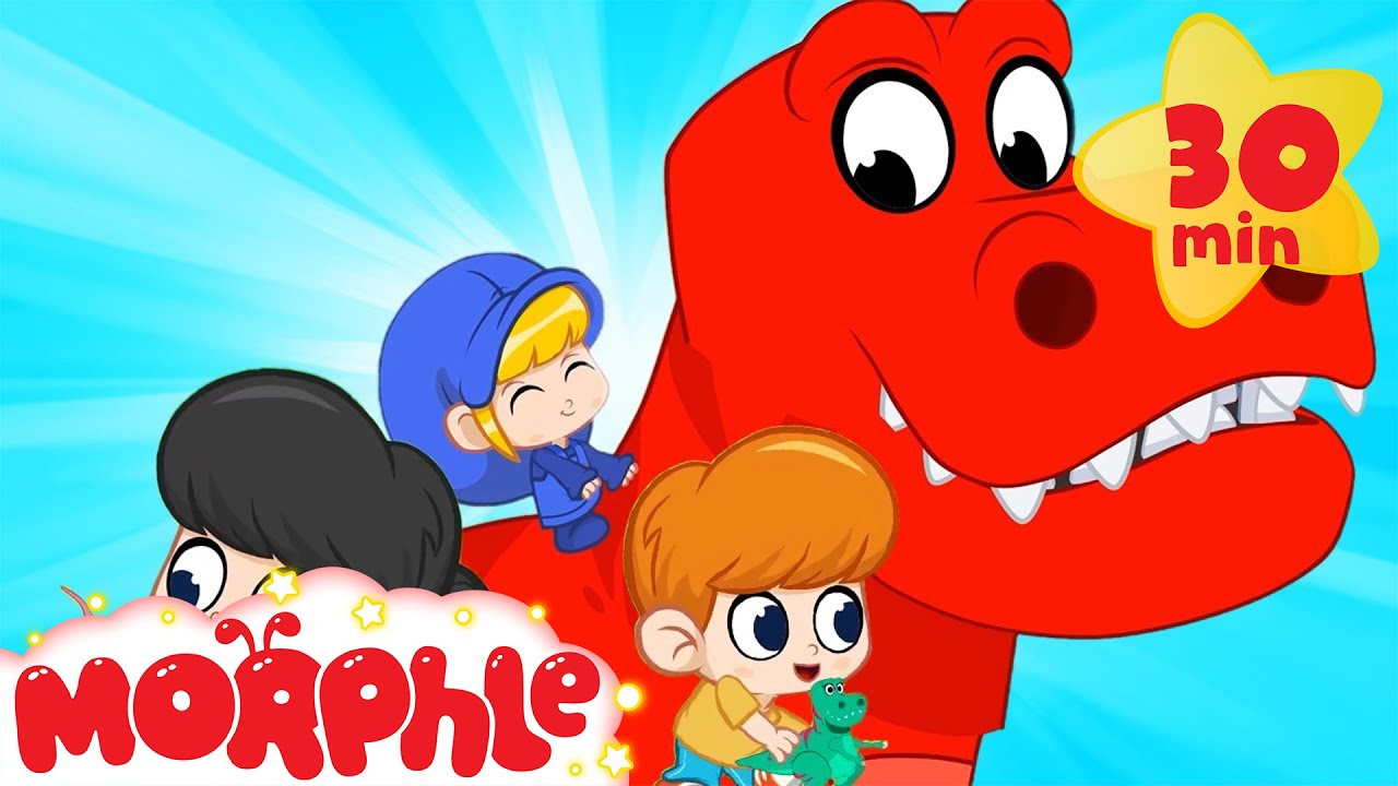 Dinosaur Island Adventure - Mila and Morphle | T-Rex Morphle | Cartoons ...