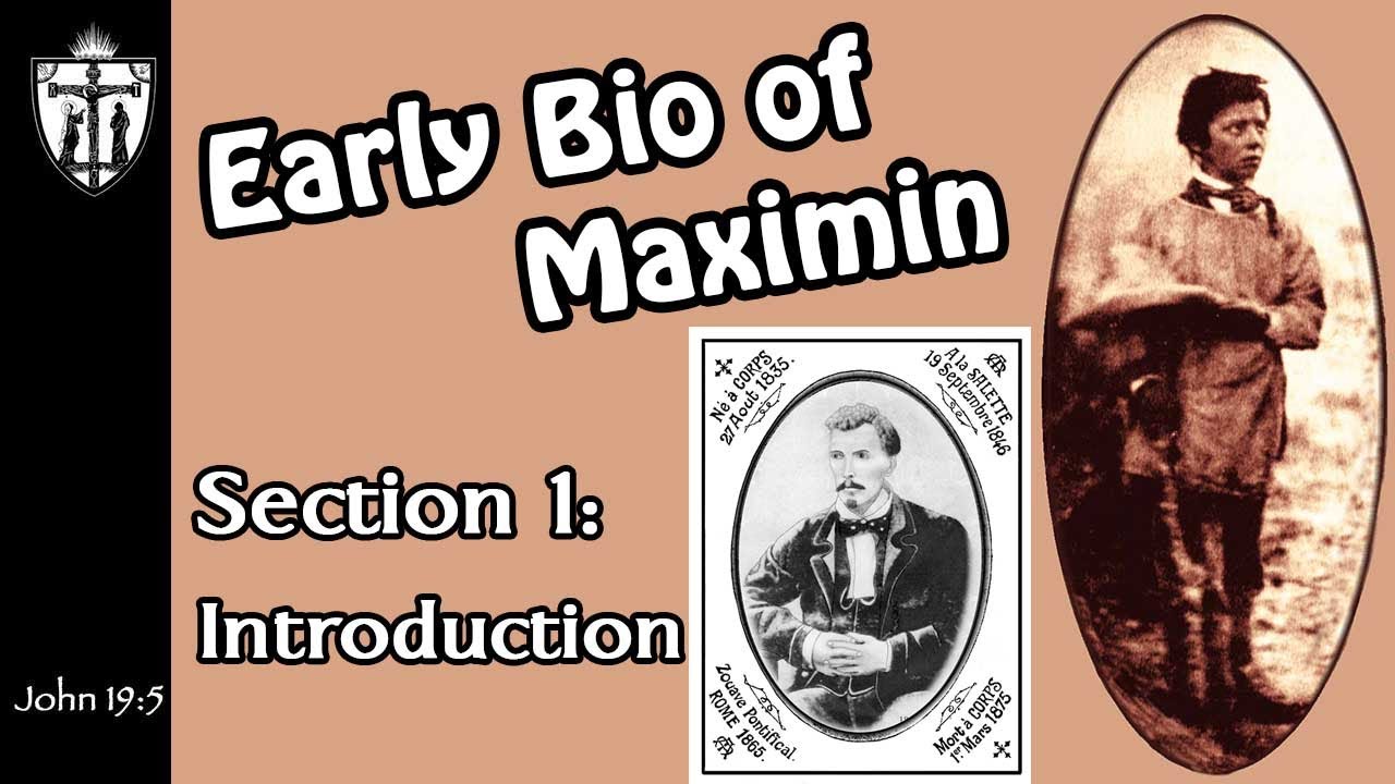 Early Biography of Maximin: Section 1-Introduction - YouTube