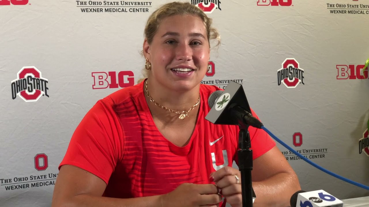 Adelaide Aquilla discusses journey from walking on at Ohio State to ...