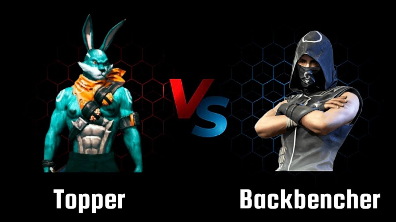 Topper vs Backbencher in freefire💯 | Backbencher rocked🔥 Topper shocked ...