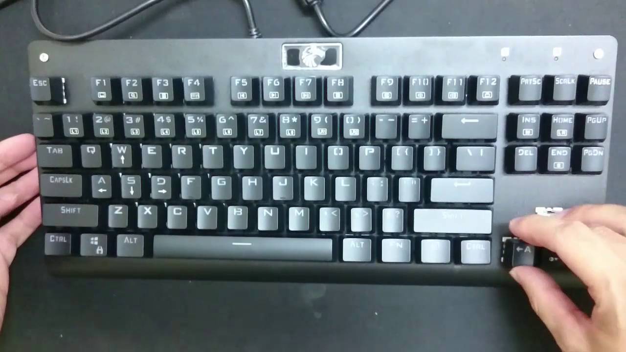 [Vietgear.vn] Element Z77 mechanical keyboard, unbox, test led, typing ...