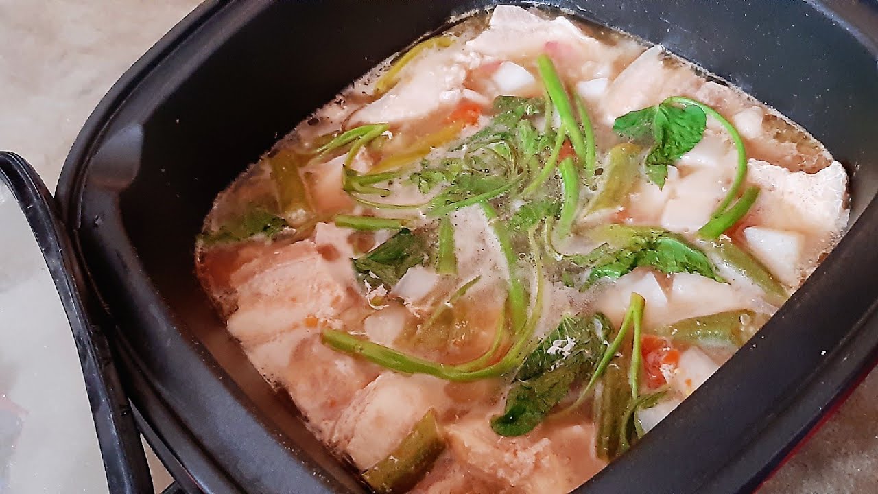 HOW TO COOK SINIGANG NA BABOY WITH LABANOS IN EASY-WAY! SOBRANG SARAAAP ...