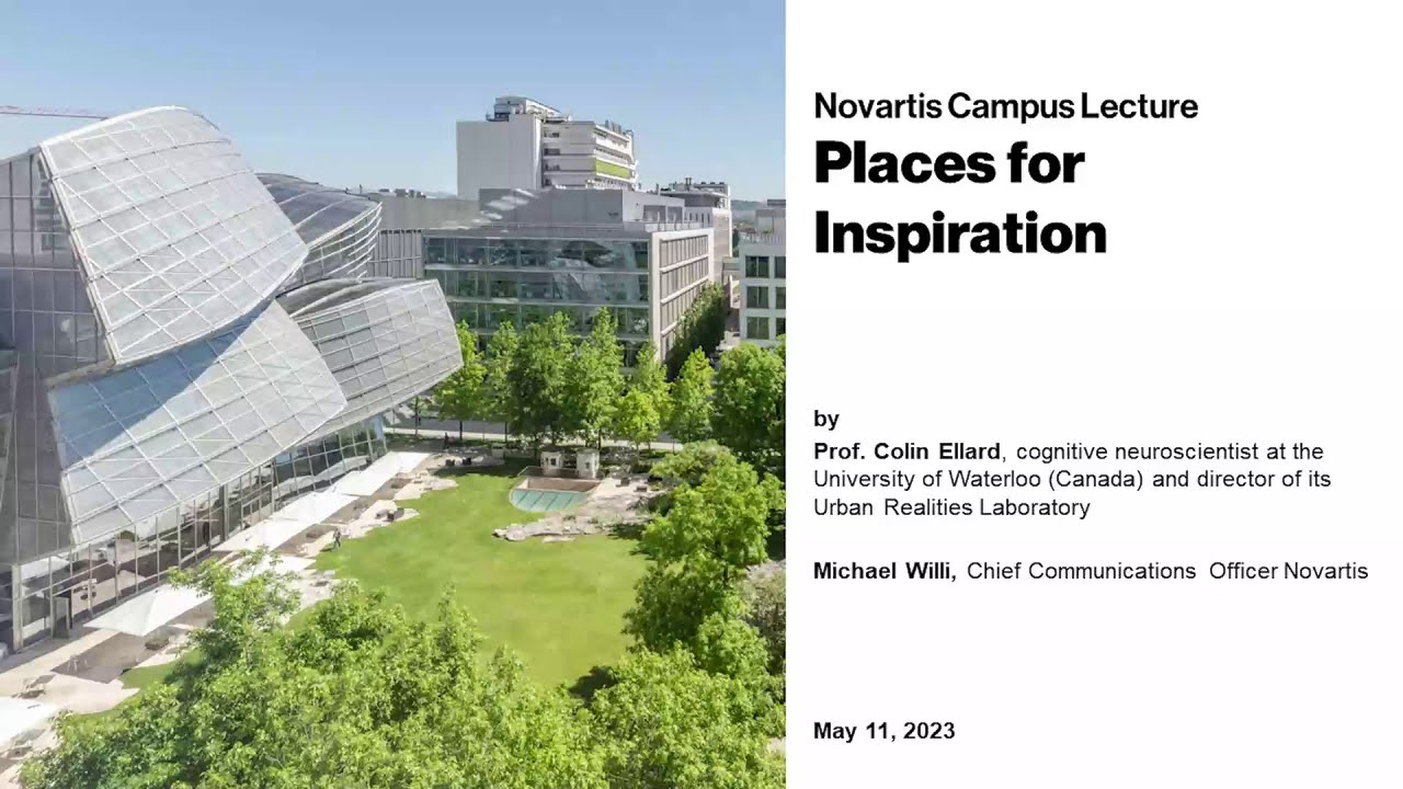 Novartis Campus Lecture - Places for Inspiration | Novartis Schweiz ...