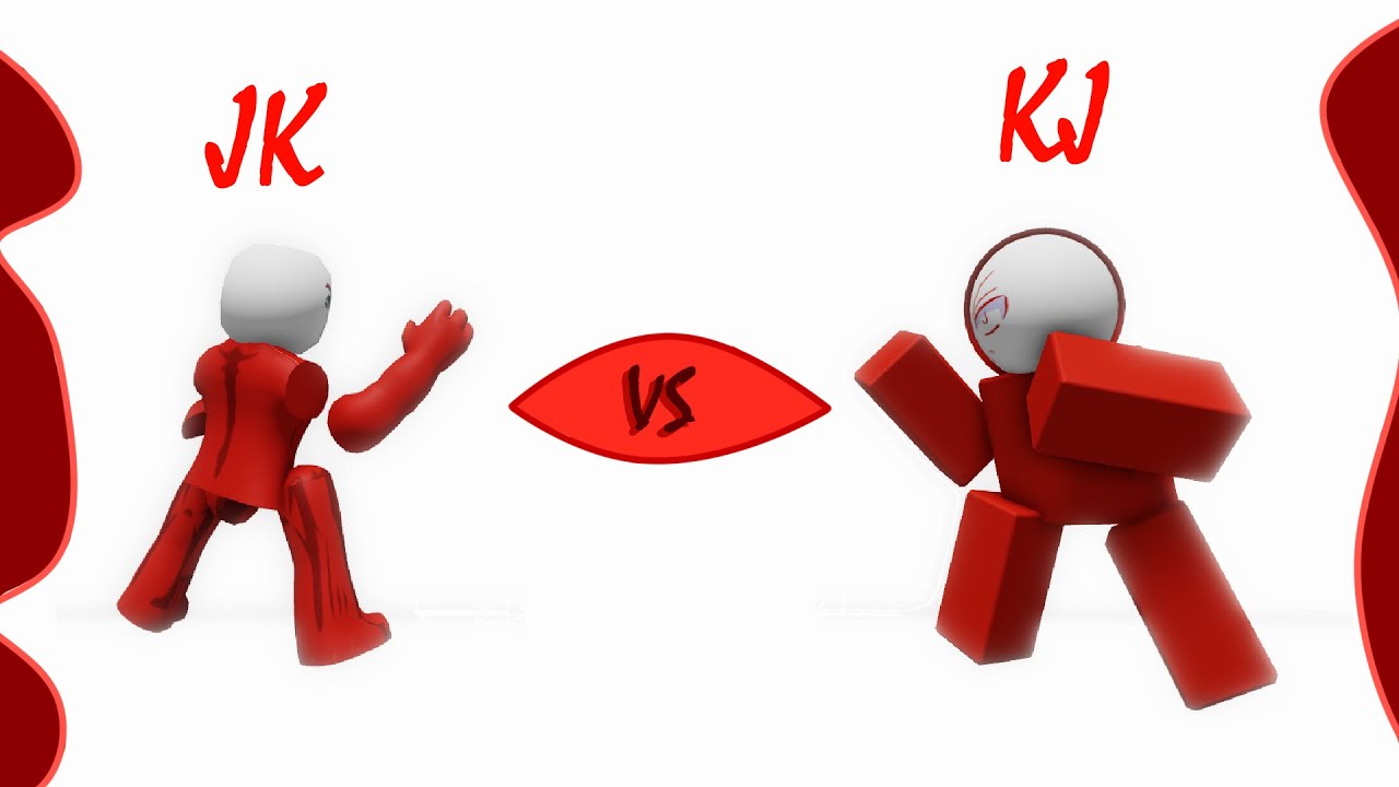 KJ vs JK (Roblox The Strongest Battlegrounds) - YouTube