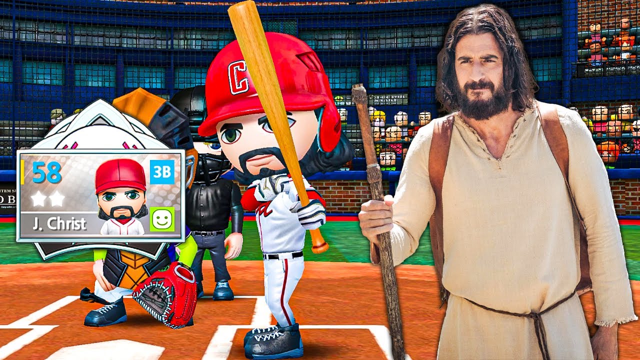 Jesus Christ Tries Baseball for the First Time - YouTube