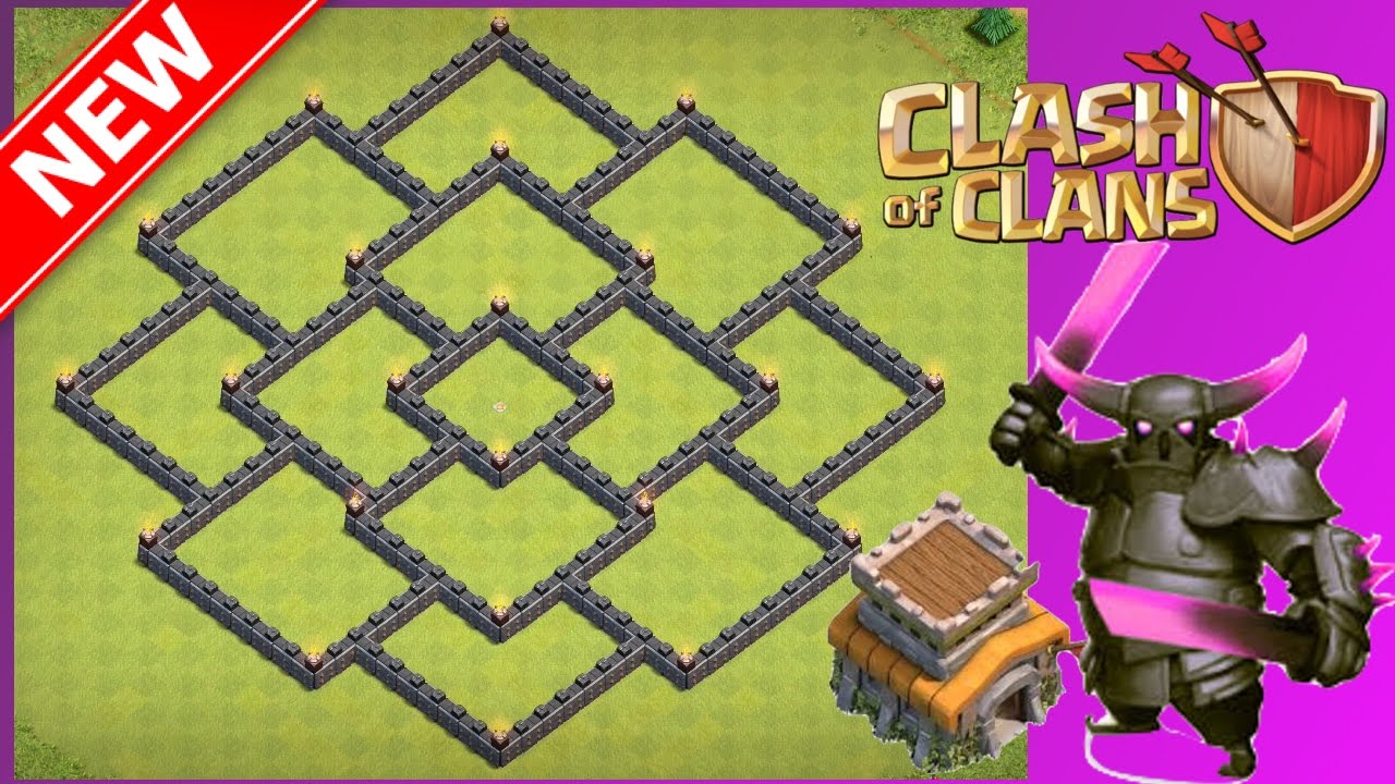 New BEST Th8 Trophy/War Base | The Daisy | Undefeated - Anti-Everything ...
