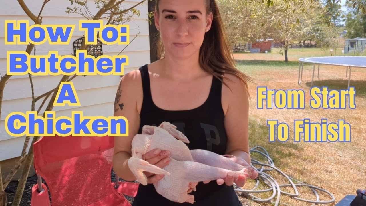 From Farm to Table: How To Butcher a Chicken - YouTube
