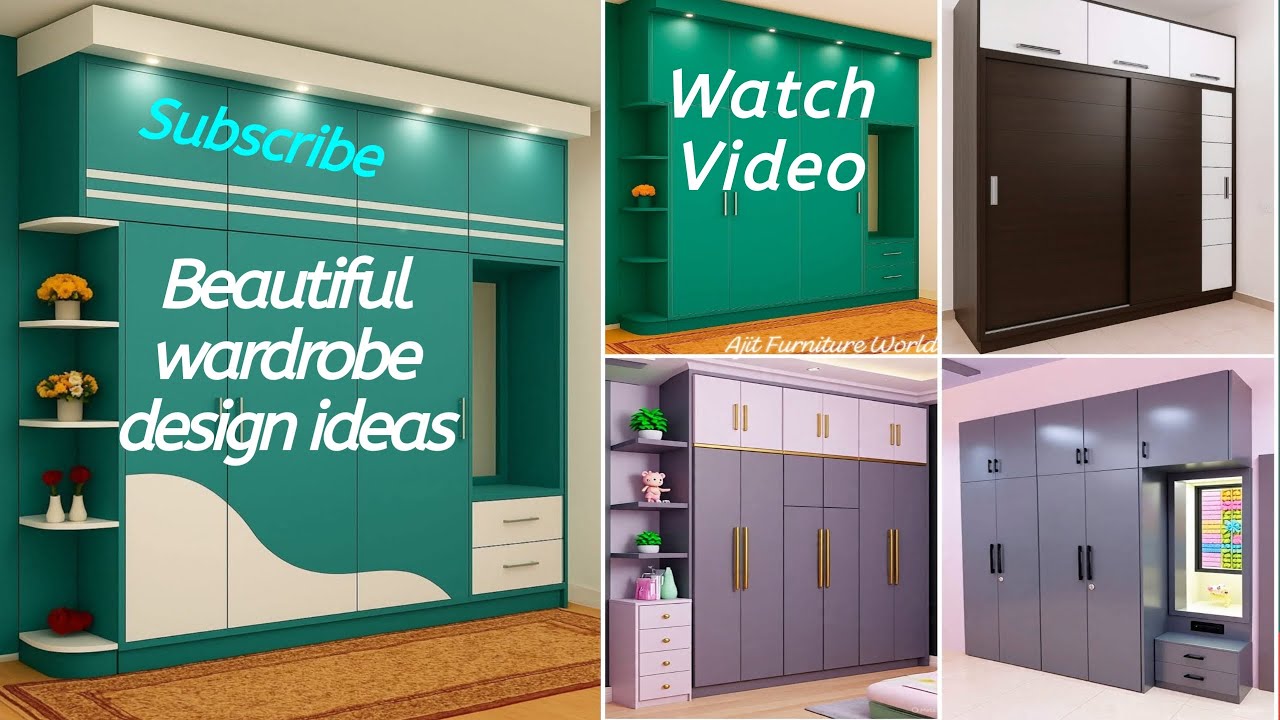 wardrobe design! cupboard design for bedroom! almari design! wooden ...