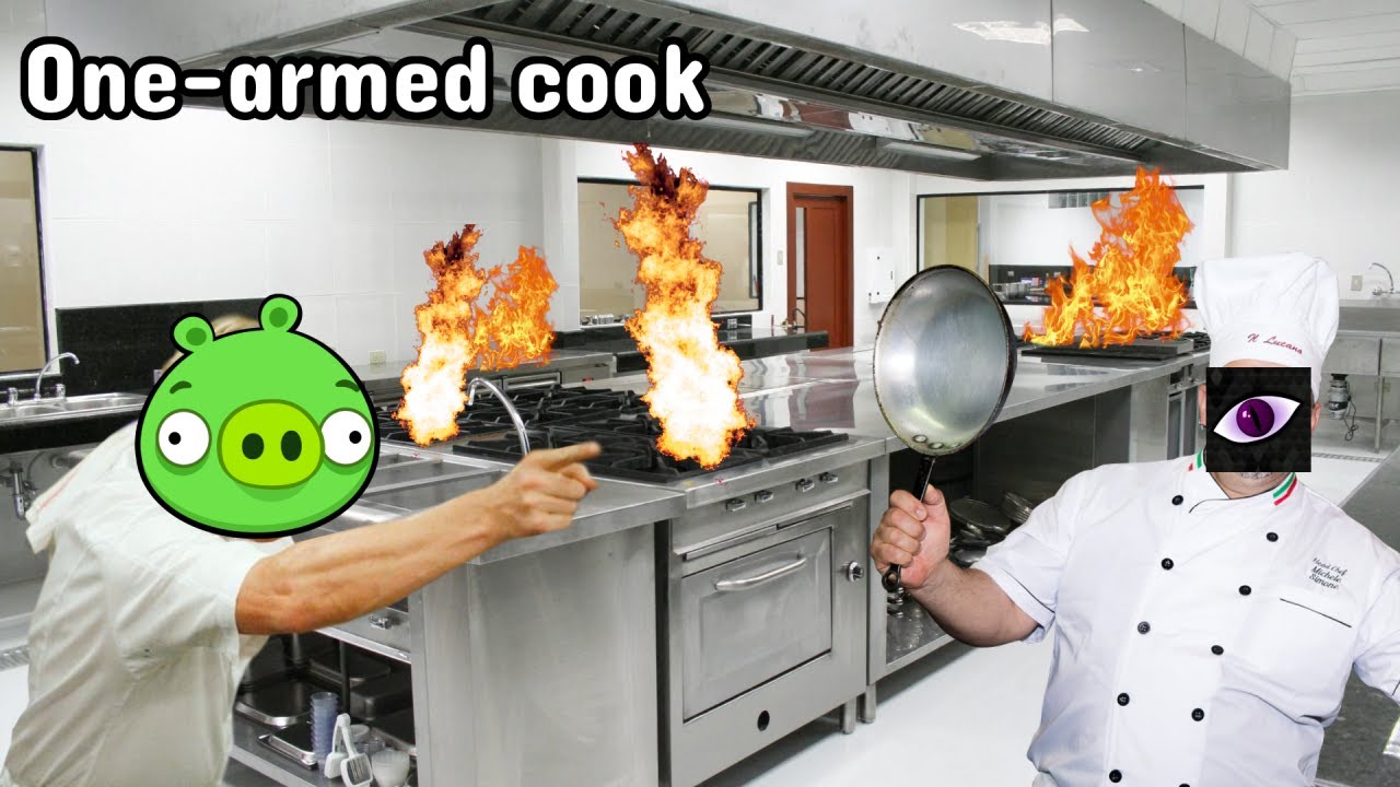 Being the Best One Arm Chef!! - (One-armed cook) - YouTube