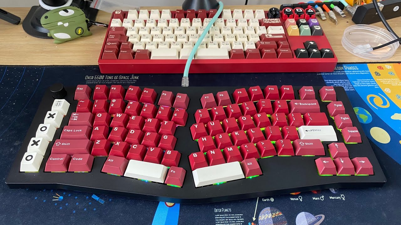 Keychron V10 | Unbox và luyên thuyên về con phím cong và dài - YouTube