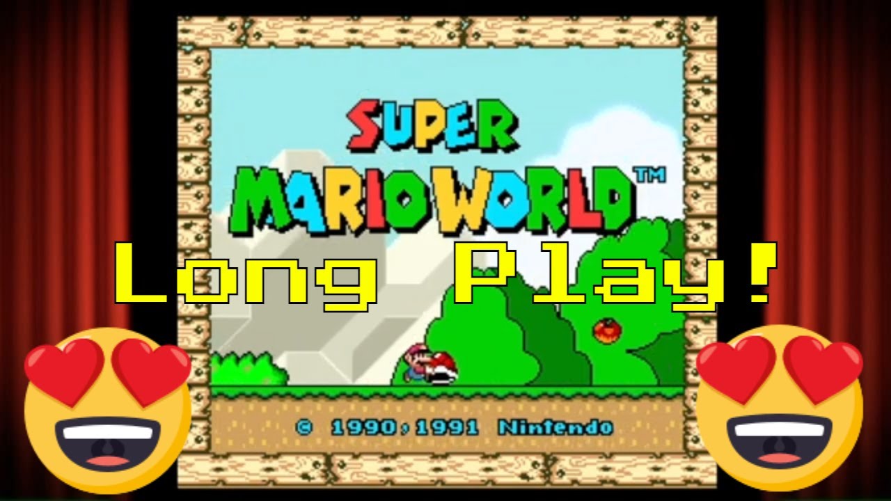 SNES - Super Mario World - long play - YouTube
