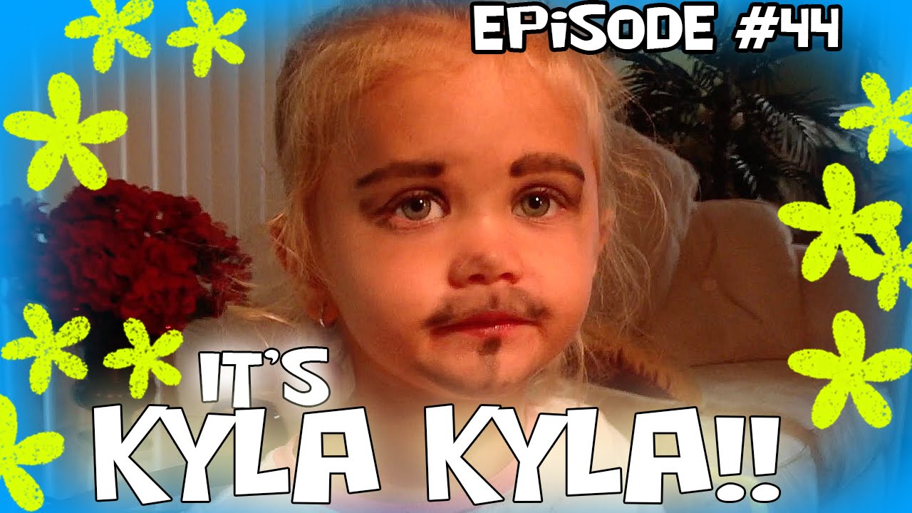 Disney Princess Baby Girl Kyla "DADDY DID MY MAKEUP! OH NO!" Vlog ...