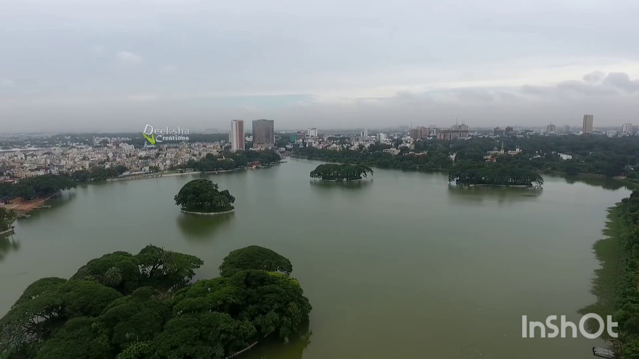 BANGALORE CITY AERIAL VIEW - YouTube
