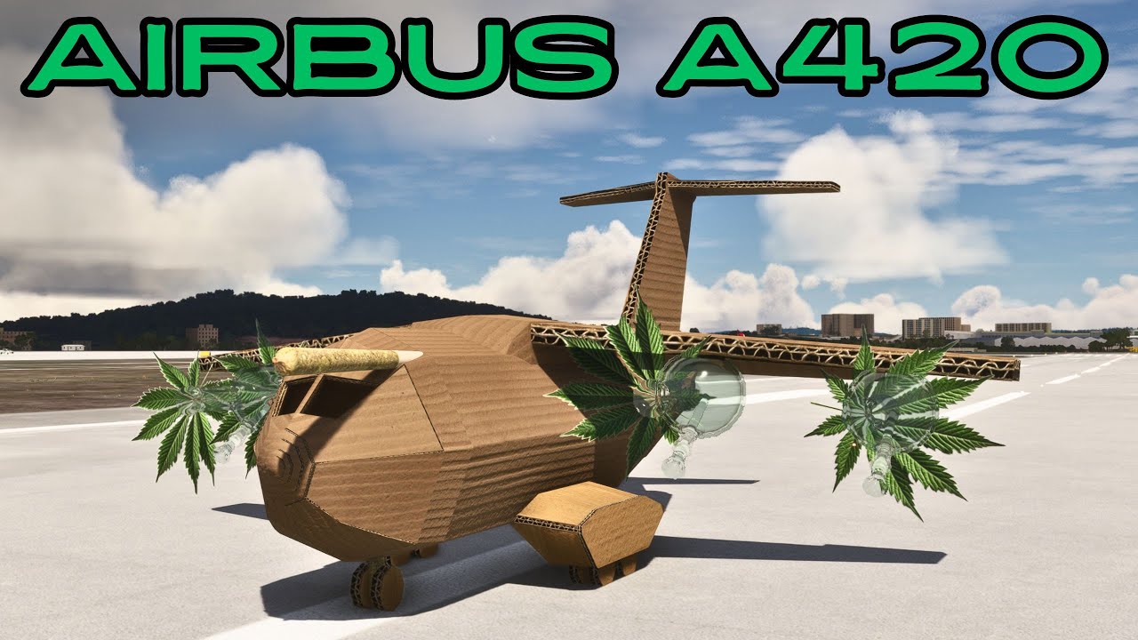 Microsoft Flight Simulator Best Plane In the Sim Airbus A420 😁 - YouTube