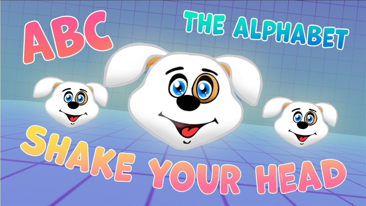 The Alphabet - Shake Your Head (ABC) | Kiku the Pup - YouTube