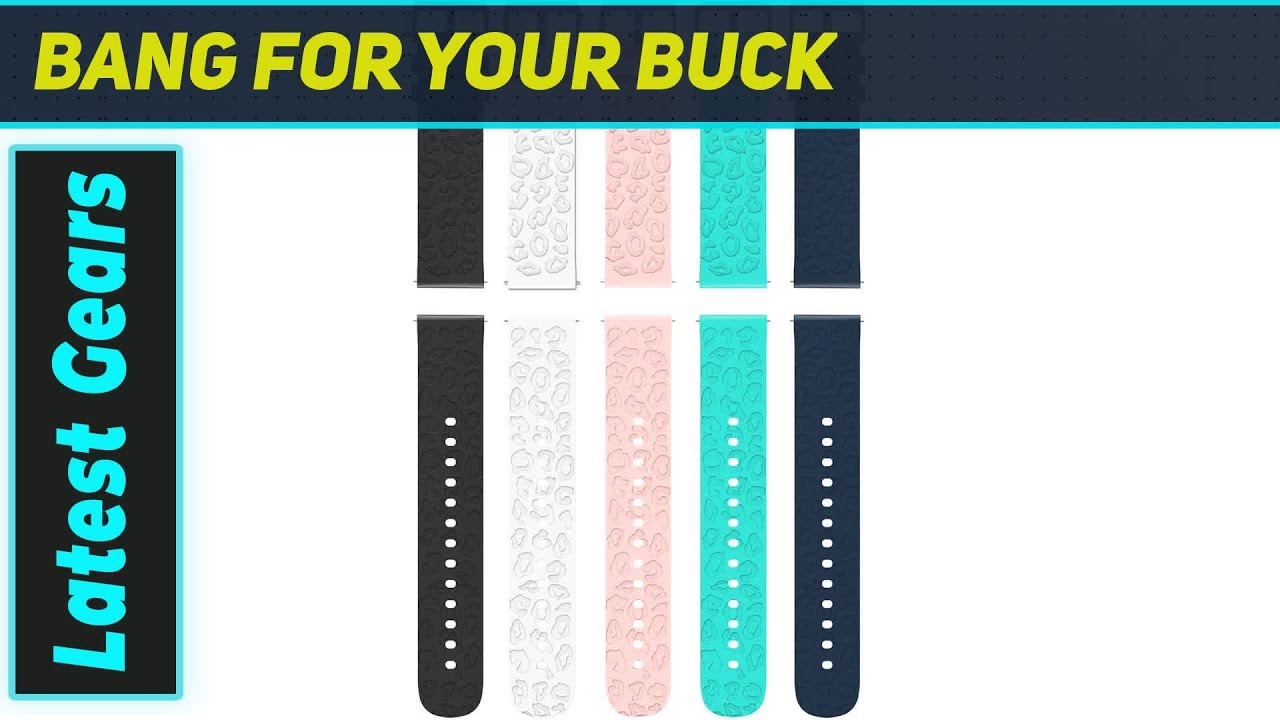 Best iTech Fusion 2/2S/2R Bands? 5 Pack Silicone Quick Release! - YouTube