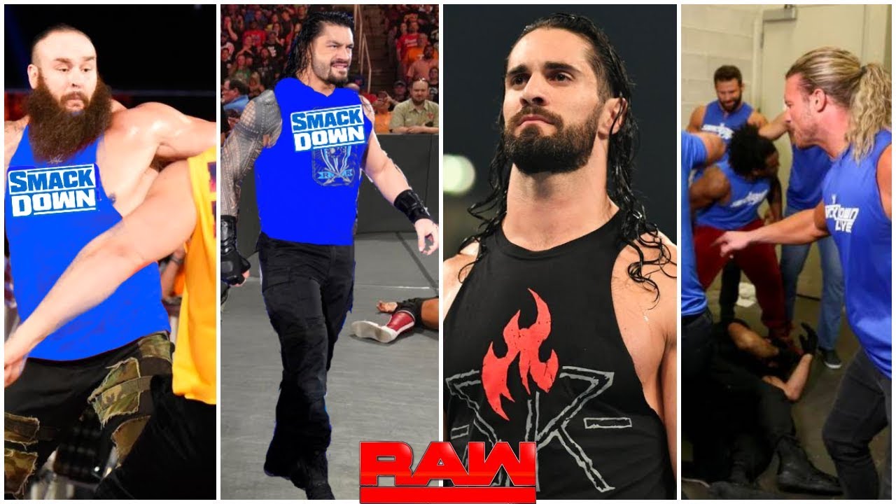 SMACKDOWN ATTACK AND INVADE RAW ? ROMAN REIGNS INVADES RAW | REY ...