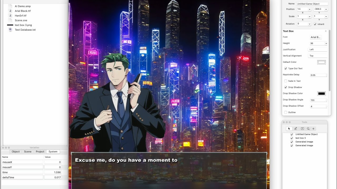 Story Machine Game Engine Alpha Trailer - YouTube