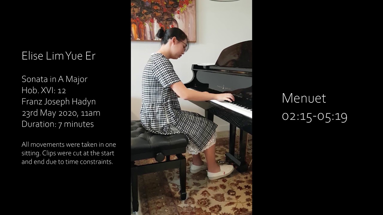 2nd WPTA Finland International Piano Competition - Elise Lim - YouTube