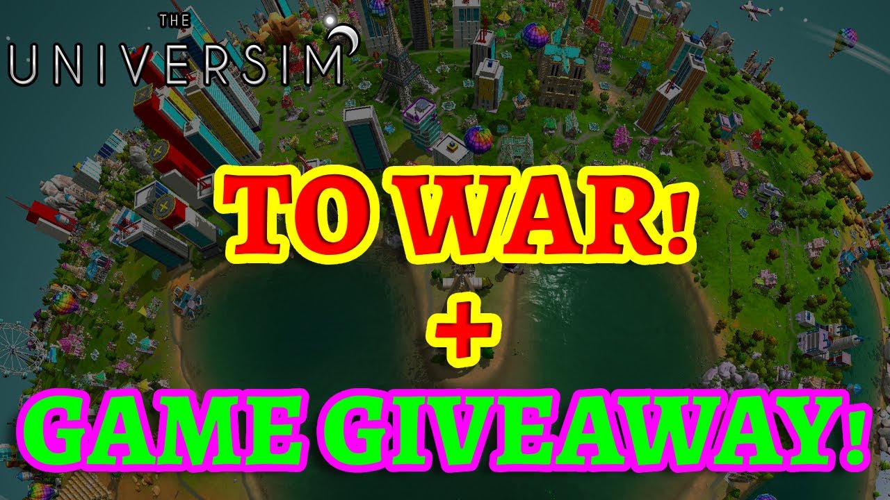 GAME GIVEAWAY and TO WAR!!! - The Universim in 2023! - Day 264 - 282 ...