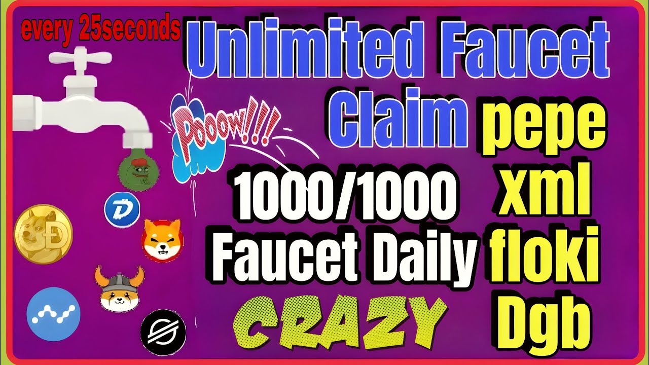 Unlimited Faucet Claim Multicrypto Faucet |Pepe Coin - YouTube