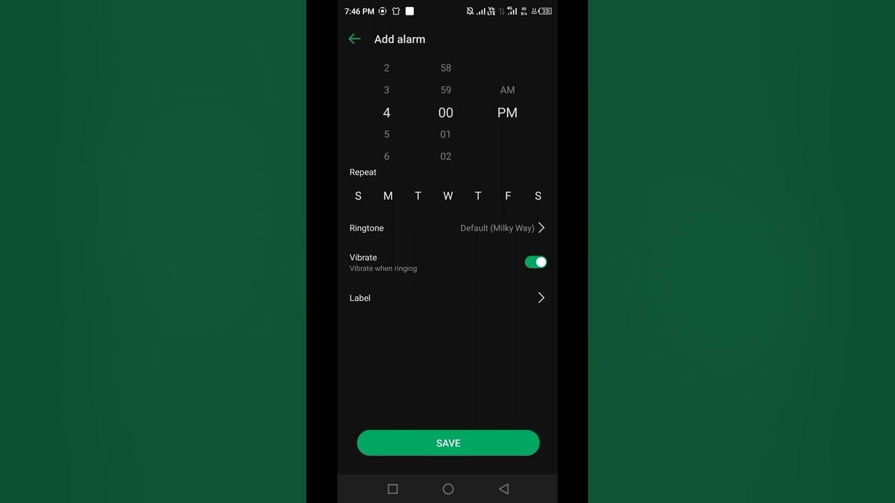 how to set alarm clock in your phone - YouTube