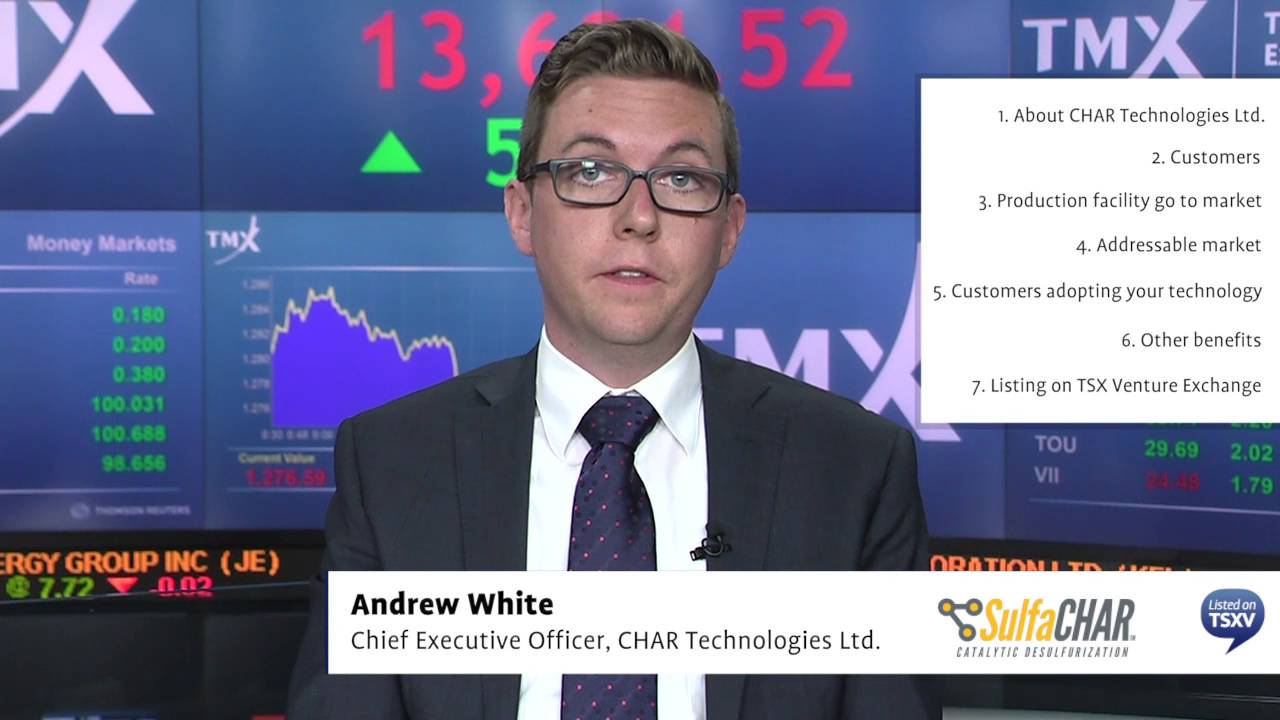 Andrew White, CEO, CHAR Technologies Ltd. - YouTube