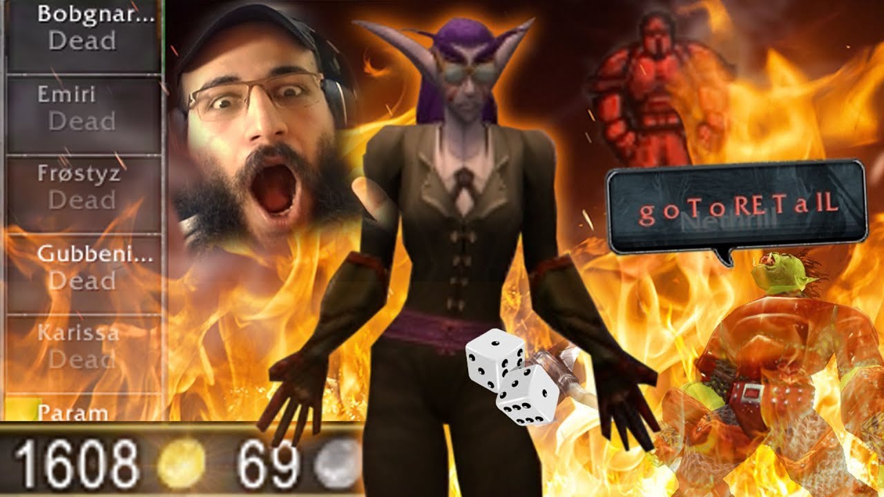 REACTION AZEROTH ON FIRE - World of Warcraft Classic (1-60) by ...