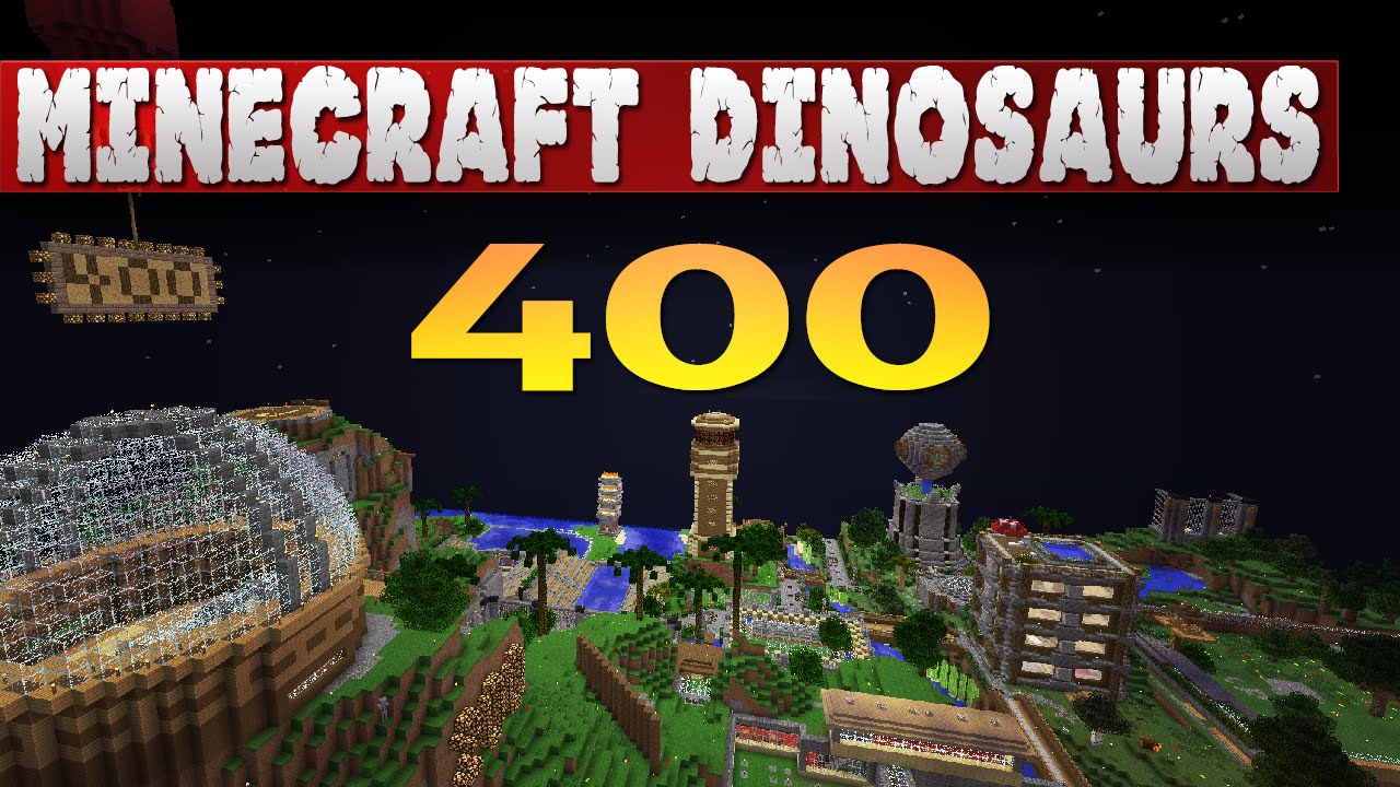 Minecraft Dinosaurs Map