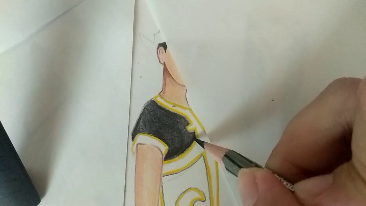 Sabah Art - Murut Traditional Costume drawing - YouTube