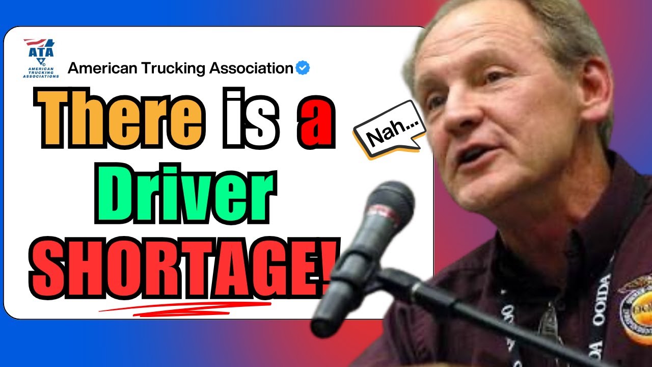 The TRUTH About Driver Shortage EXPOSED! - YouTube
