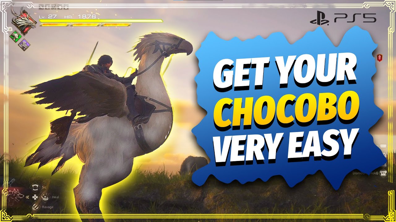 Final Fantasy 16 - How To GET Chocobo Easy! - YouTube